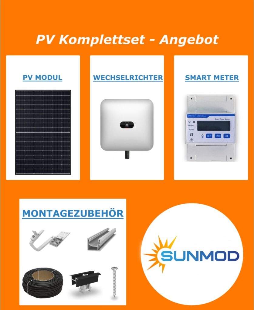 PV-ANLAGE KOMPLETTSET 22,0 kWp - Sunmod - Photovoltaik Onlineshop